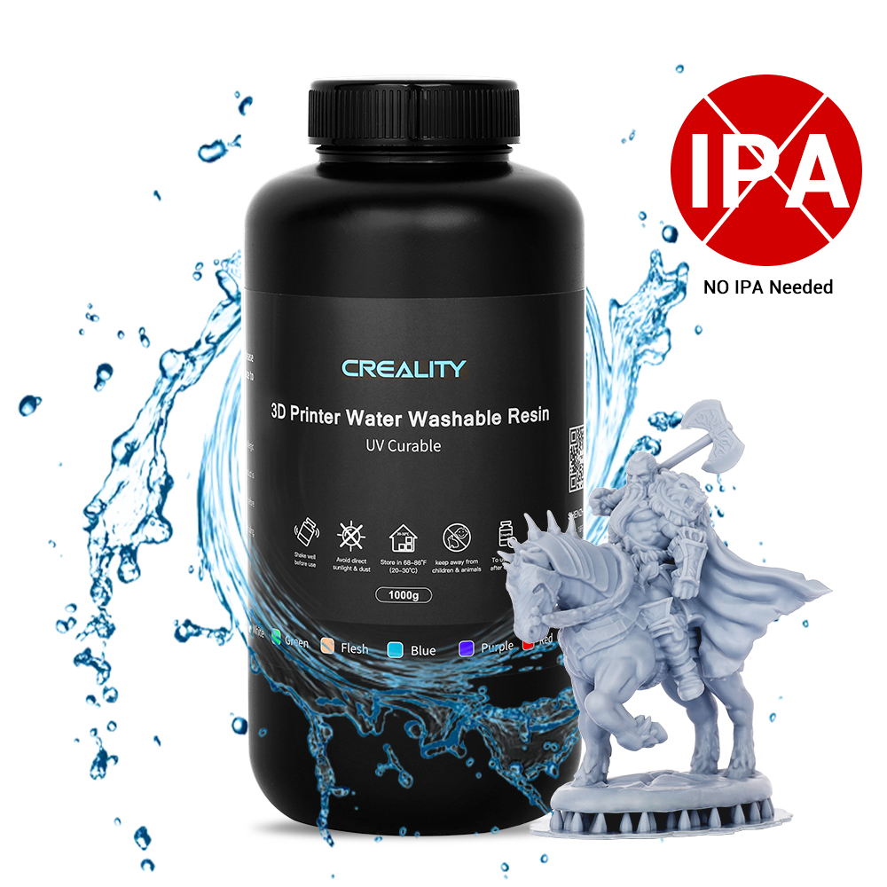 1 KG Water Washable 3D Printer Resin | 3D Printer Resin | Creality-UK Store